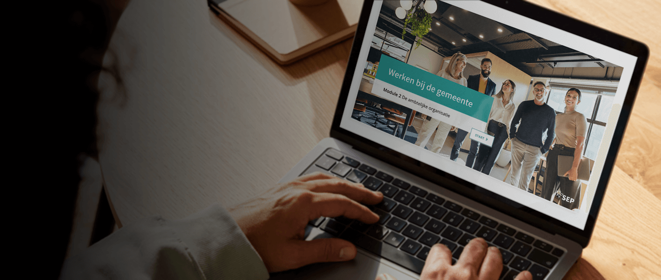 Dé e-learningspecialist voor de overheid | SEP